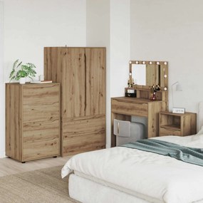 Úložné skříně 60 x 48 x 105 cm Kompozitní dřevo Artisanový dub 3406244