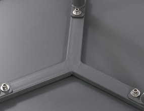 Konferenční stolek Minot - v45 x Ø60 cm - Tmavě šedá
