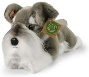 Rappa Plyšový pes knírač ležící 28 cm ECO-FRIENDLY