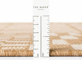 Ted Baker, Kusový koberec Ted Baker Haringey 106375 Natural White, 120x170, béžová, chodba / předsíň