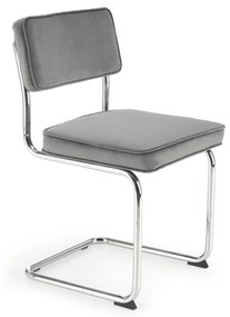 HALMAR K510 židle šedá