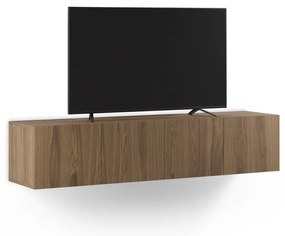 TV stolek v dekoru dubu v přírodní barvě 180x38x35 cm Daroca – Marckeric