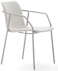 BILLIANI - Čalouněná židle s kovovým rámem SEY 690