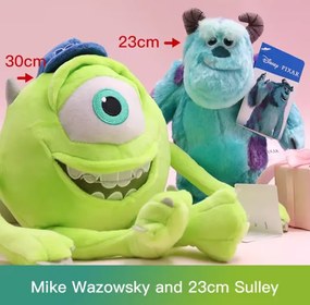 Plyšové postavy Sullivan a Mike Wazowski (Příšerky s r.o.) Varianty: Mike 30cm, Sulley 23 cm