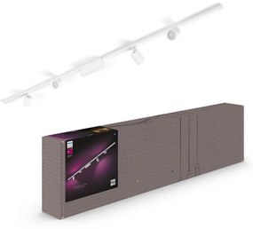 Philips | Philips-SADA 4xLED RGB Stmívatelné svítidlo do lištového systému Hue LED RGB/20,8W/230V | P5198