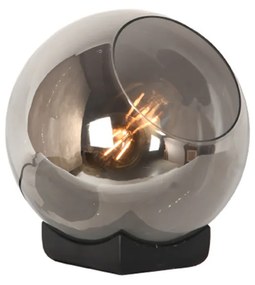 Stolní lampa Firo - kouřové sklo