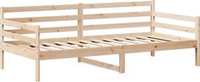 Válenda se střechou 80 x 200 cm masivní borové dřevo 3282200