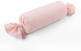 Biante Sametový polštář válec bonbon Velvet Brick SVB-204 Pudrově růžový 15x60 cm