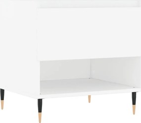 vidaXL Konferenční stolky 2 ks 50x46x50 cm kompozitní dřevo [830893] Barva: hnědý dub