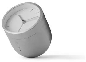Budík Tumbler Alarm Clock Steel Audo Copenhagen