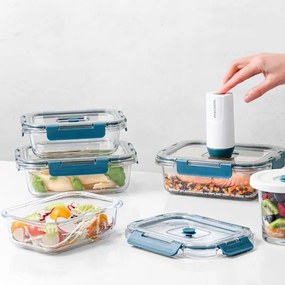 TESCOMA Vakuová dóza skleněná 4FOOD 0,6 l