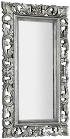 Sapho SAMBLUNG zrcadlo ve vyřezávaném rámu 40x70cm, stříbrná - IN109