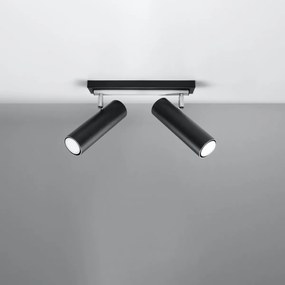 Sollux Lighting Stropní svítidlo DIREZIONE 2 černé