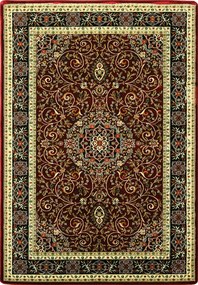 BE Koberec Anatolia 5858 RED - červený obdélníkový Rozměr: 70x100 cm