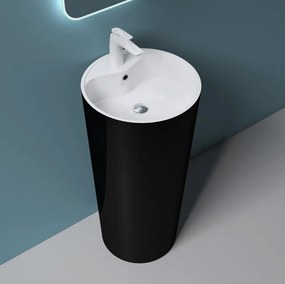 design volně stojící umyvadlo COLOSUM G35 - 450mm Barva: černobílé