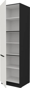 Kuchyňská linka ARIA wb | 390 cm | UNI dvířka | černá/bílá