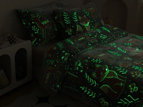 XPOSE® Mikroplyšové povlečení LIŠKA BYSTROUŠKA Exclusive (svítící efekt)