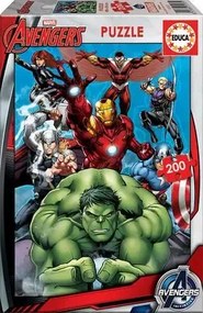 EDUCA Puzzle Avengers / Sjednocení 200 dílků / od 6 let