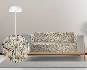 Ervi Gobelínový  přehoz na sedačku/postel - Louka kopretin