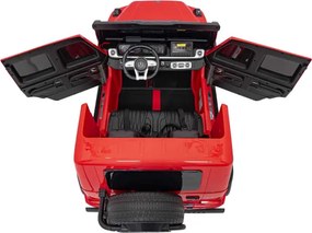 Elektrické autíčko Mercedes Benz G63 AMG XXL červené