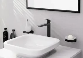 Hansgrohe - Umyvadlová baterie, EcoSmart, matná černá