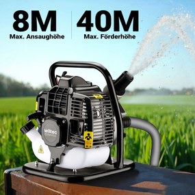 Ponorné čerpadlo Wiltec – 1,4 kW, 15 m³/h (65021)