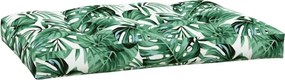 vidaXL Poduška na palety 120 x 80 x 12 cm textil [360521] Barva: Modrá