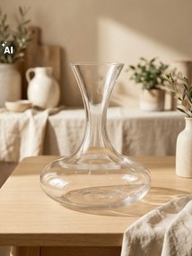 Sinsay - Skleněná karafa se širokou základnou - clear
