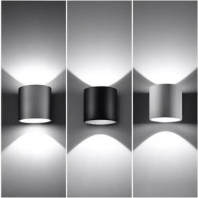 Nástěnné svítidlo SOLLUX Orbis 1 G9 1x40W bez zdroje SL.0049 šedá