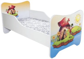 TopBeds dětská postel s obrázkem 140x70 - Elf