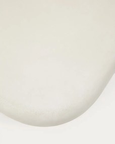 Zahradní konferenční stolek s betonovou deskou 70x140 cm Labra – Kave Home