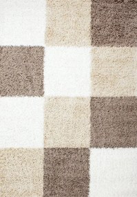 Vopi | Kusový koberec Life Shaggy 1501 mocca - 60 x 110 cm