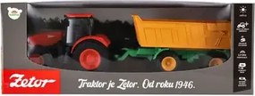 TEDDIES Traktor Zetor s valníkem / RC / 2,4 GHz / 42 cm / od 3 let
