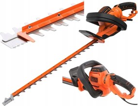 Elektrické nůžky na živý plot 60 cm 650 W 25 mm Black+Decker Originál Pl