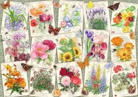 Ravensburger Puzzle: Poklady venkovské zahrady / 1000 dílků