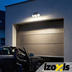 Solární lampa 167 LED, 500 lm s dálkovým ovládáním