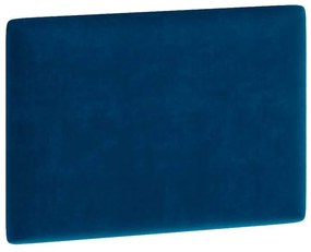 Čalouněný nástěnný panel Walker 50 cm, modrá