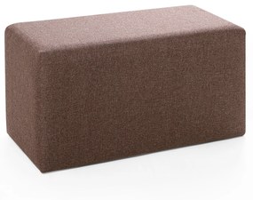 Atelier del Sofa Taburet Uzun Puf - Brown, Hnědá