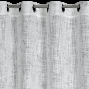 ZÁVĚS NA KROUŽCÍCH SOLANA 140X250 CM KRÉMOVÁ