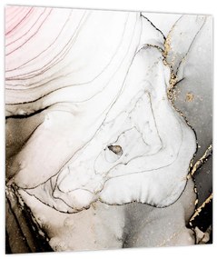 Obraz - Mramorový inkoust (30x30 cm)