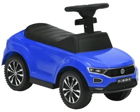 vidaXL Marketos Odrážedlo Volkswagen T-Roc modré