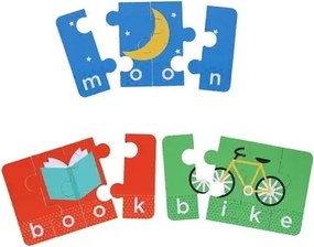Petit Collage Moje první hláskování puzzle s předměty / od 2 let