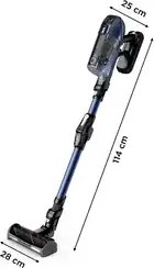 Rowenta RH99C0WO Force Flex 14.60 modrá / Tyčový vysavač / 200W / 0.9l