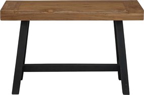 Lavice 80 cm masivní teakové dřevo 340742