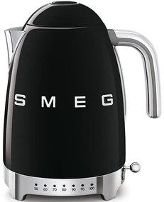 Rychlovarná konvice smeg 50's retro style 1,7l led indikátor černá
