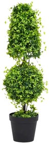 Umělý zimostráz s květináčem zelený 100 cm - Default Title
