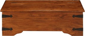 Konferenční stolek akácie s medovým povrchem 110 x 55 x 35 cm 245654