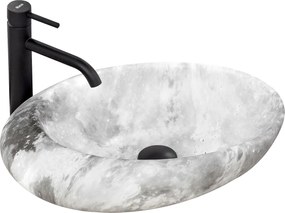 Rea Roxy C umyvadlo, 49 x 31 cm, šedá, REA-U6651
