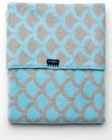 Dětská bavlněná deka se vzorem Womar 75x100 modro-šedá Dle obrázku