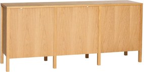 Komoda v dekoru dubu v přírodní barvě 150x65x40 cm Forma – Hübsch